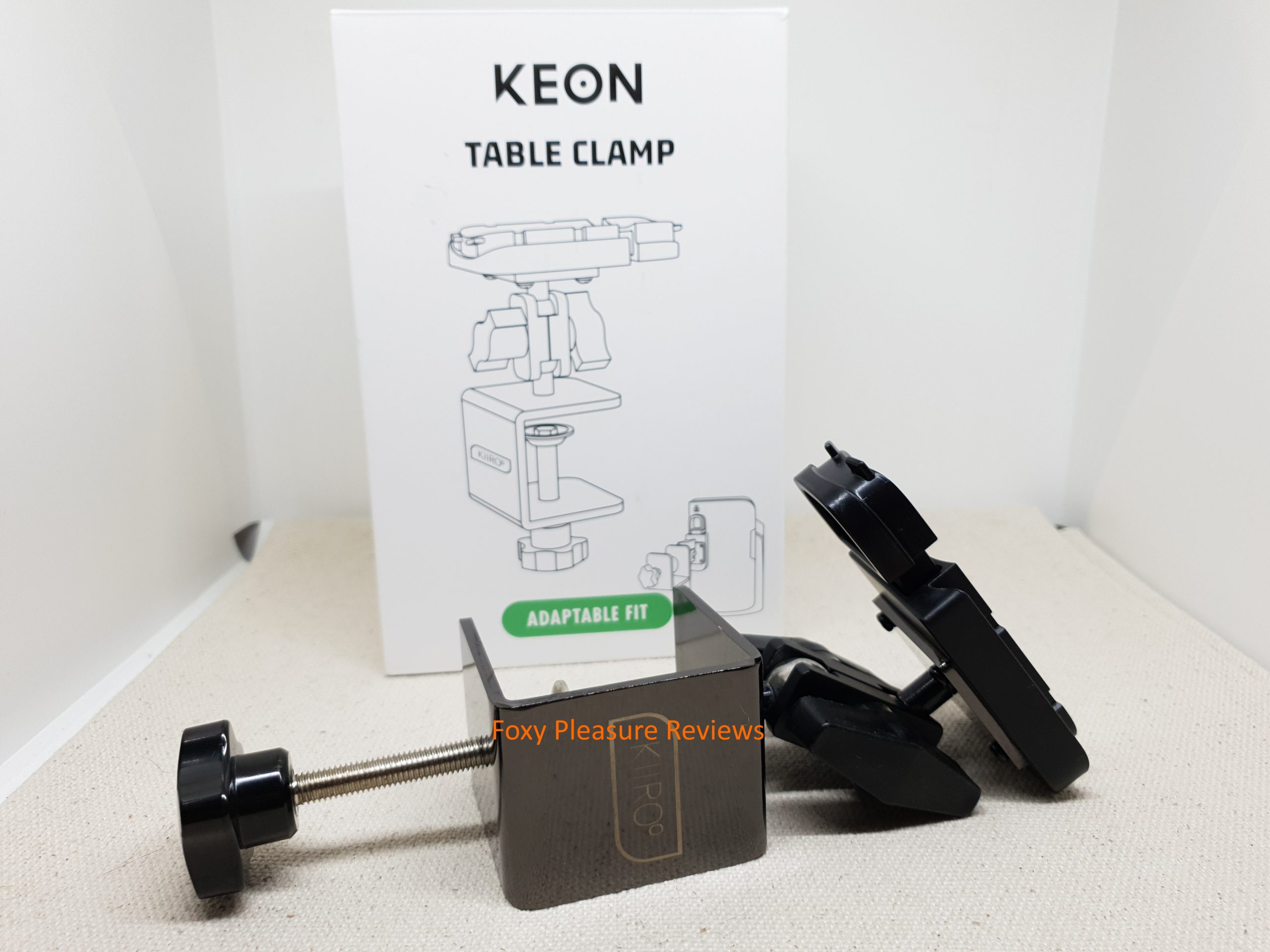 Review of the Keon's Table Clamp - Foxy Pleasure Reviews